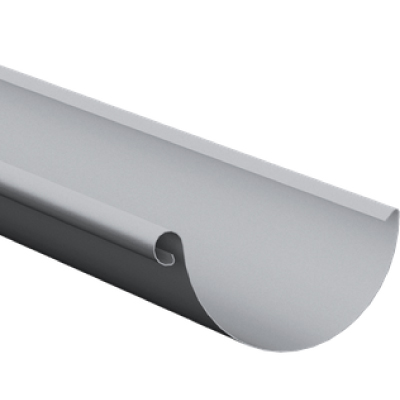 Lindab Rainline 100mm x 3m Half-round Gutter - Passivhaus Store