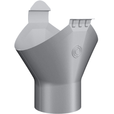 Lindab Rainline 100mm OMV Gutter Outlet - Passivhaus Store